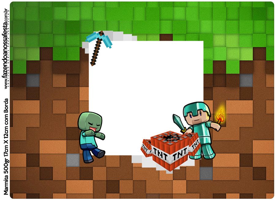 Minecraft Free Printable Candy Bar Labels. - Oh My Fiesta! for Geeks