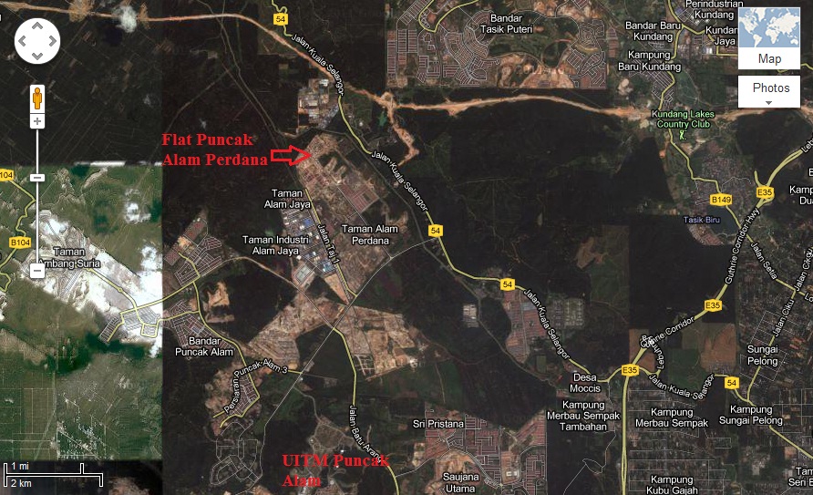 ZAM HARTANAH PROPERTY 2U: Flat Tingkat satu Apt Seroja, Puncak Alam Jaya