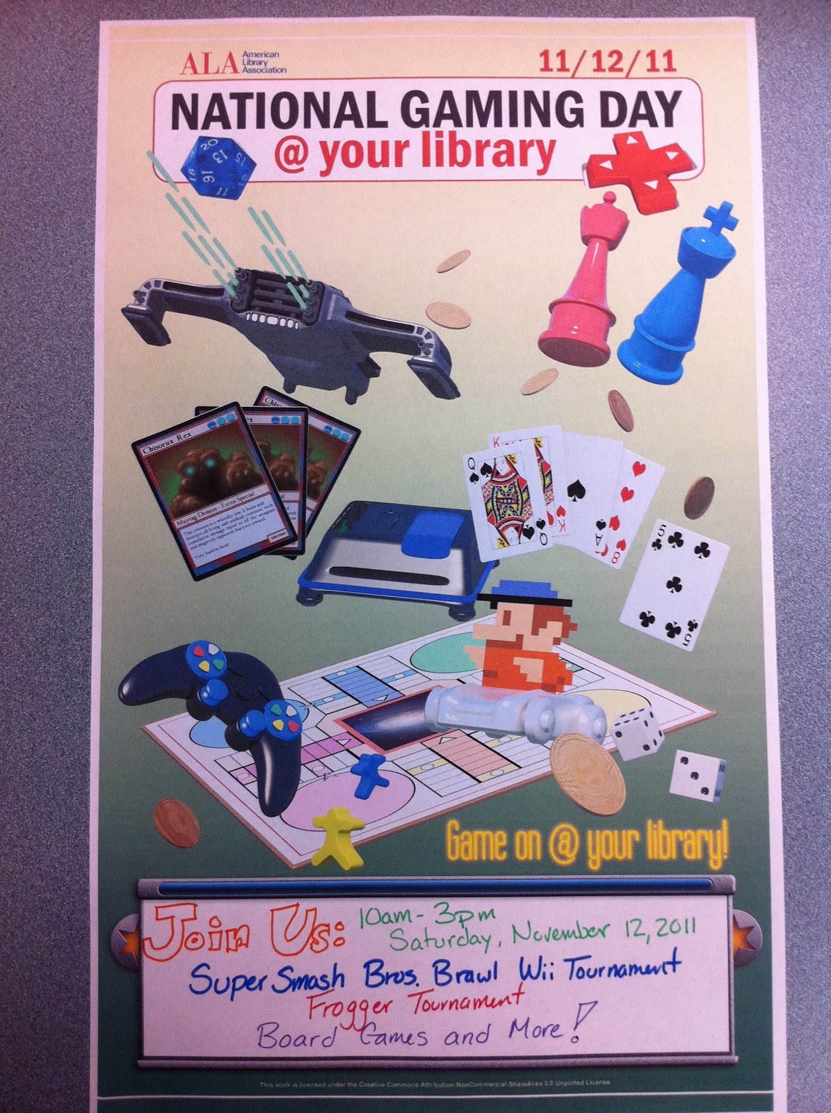 Teen & Young Adult Zone: Get ready...National Gaming Day is coming!!