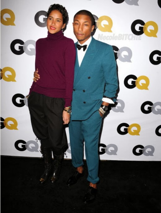 Mááry: Trey Songz & Tanaya Henry , Helen & Pharrell Williams e mais ...