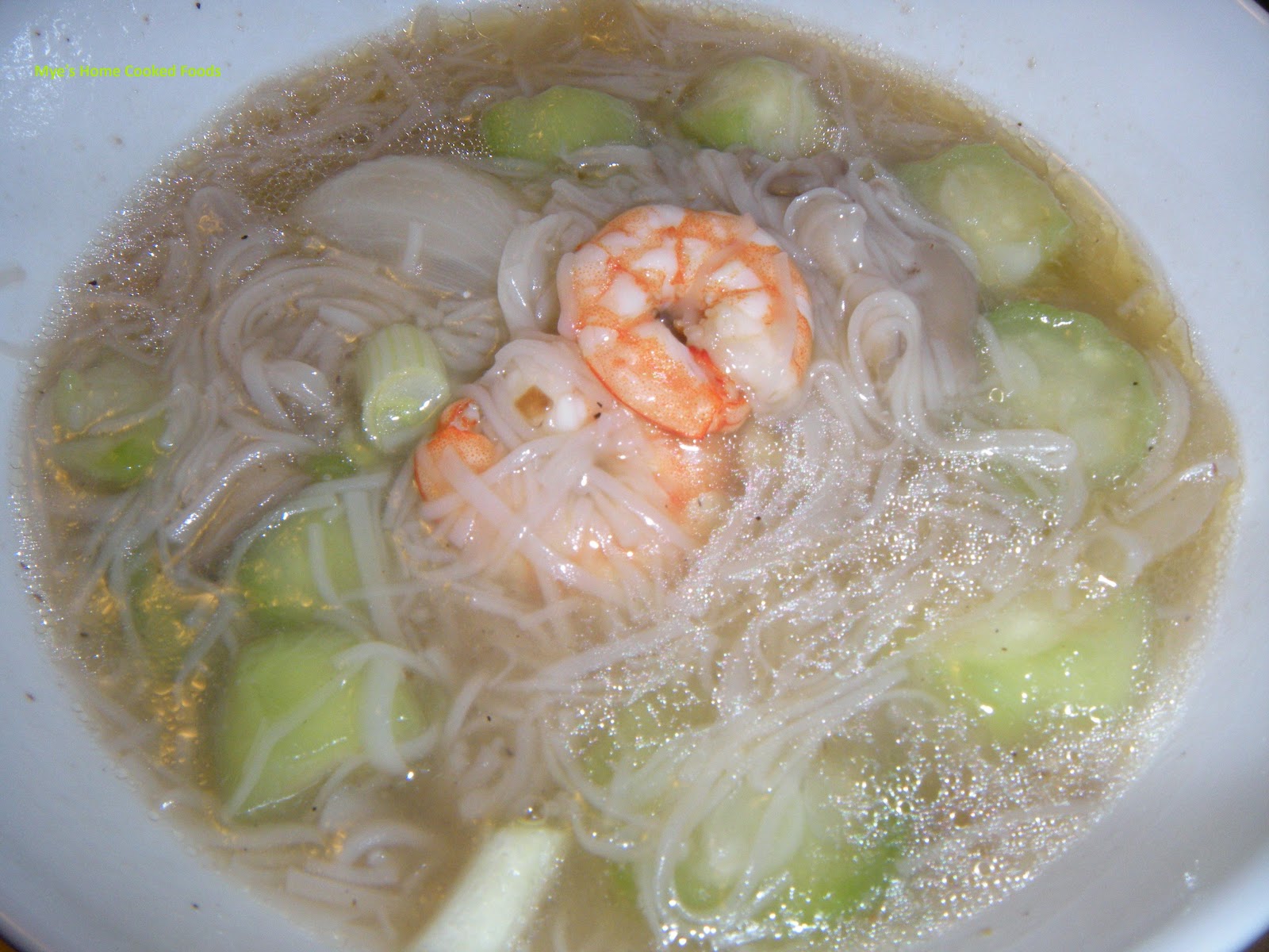 Patola Soup ( sponge gourd ) | Mye's Home Cooked Foods