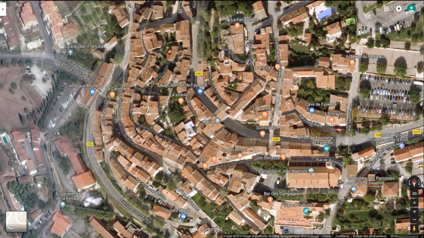 Une carte postale de...: Lundi 3 - Fayence