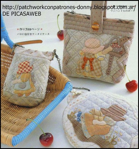 PATCHWORK= SOLO PATRONES = TODO GRATIS: PATCHWORK - LINDAS IDEAS PARA ...