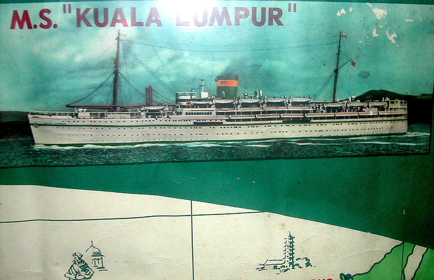 EIS'ANTIQUE: MAP KAPAL HAJI MALAYA
