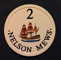 Hand Painted House Signs by Ceramic Art: February 2012