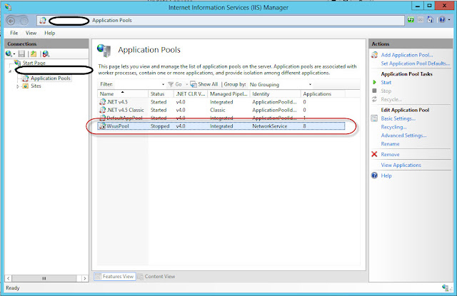 [WSUS] - Lỗi "Reset Server Node"