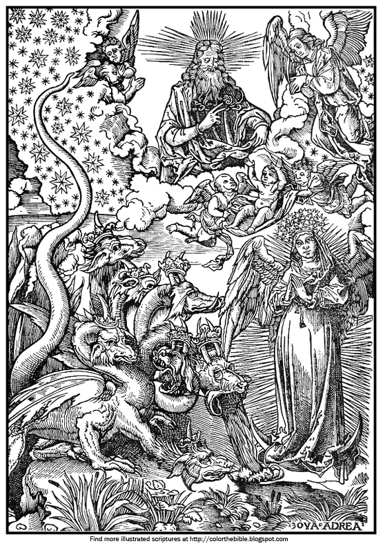 Color Apocalyptic Symbols | Color The Bible