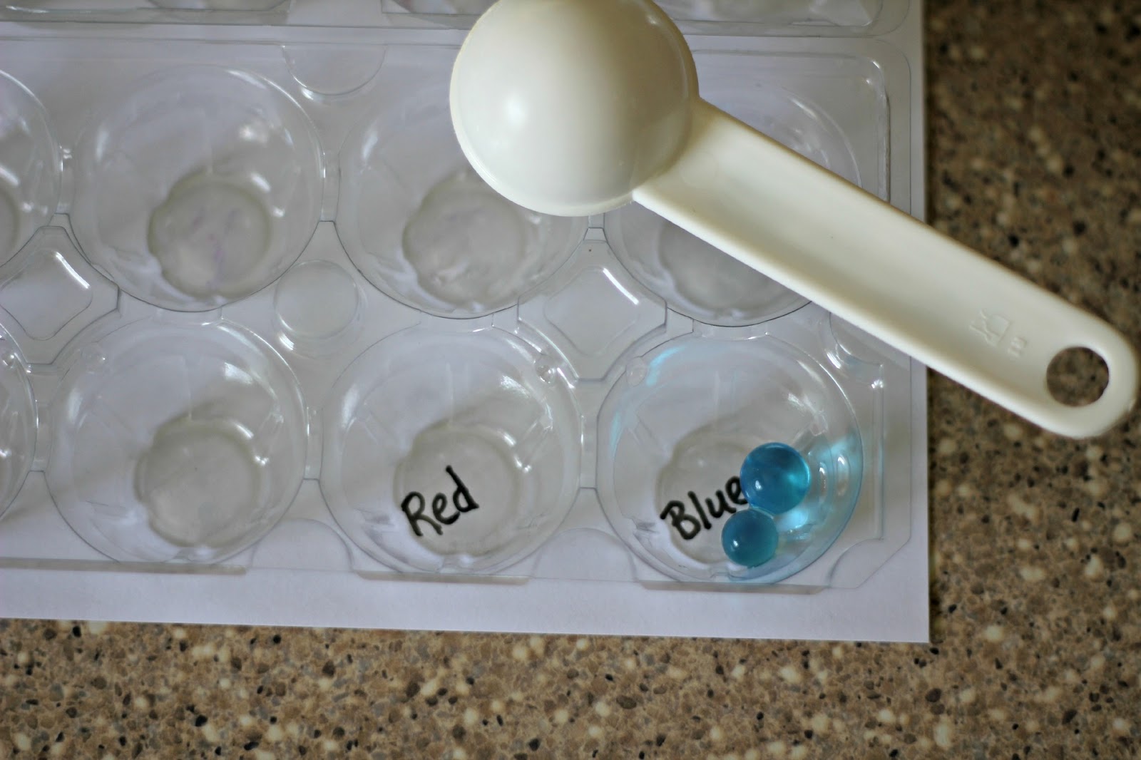 Little Moments: Simple Water Bead Math