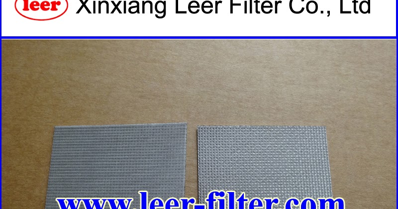 Xinxiang Leer Filter Co., Ltd: Sintered Filter Sheet