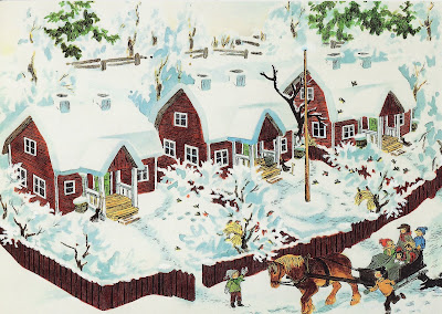 Solskensberättelser!: Jul i Bullerbyn