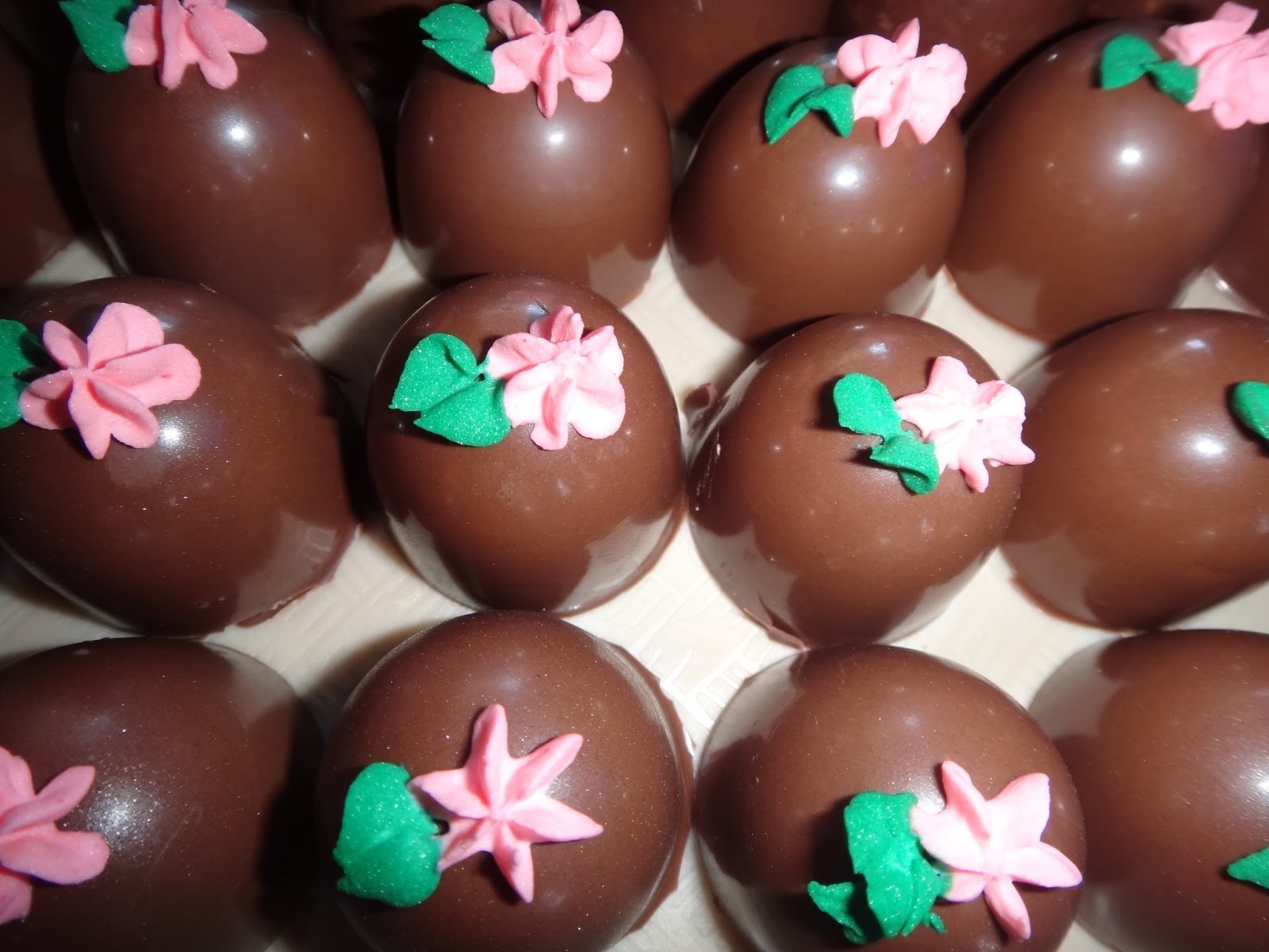 Natureza da Arte sabor & Artesanato: Trufas com Flores