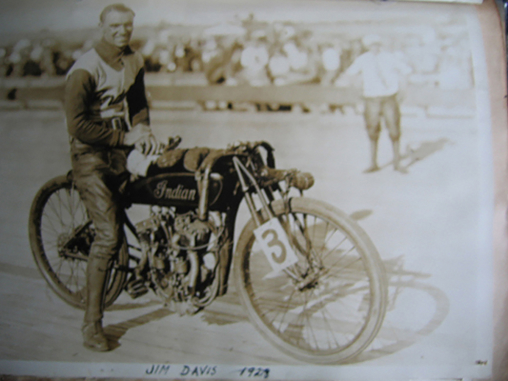 Jim Davis - Motorcycle Racing Legend ~ Riding Vintage