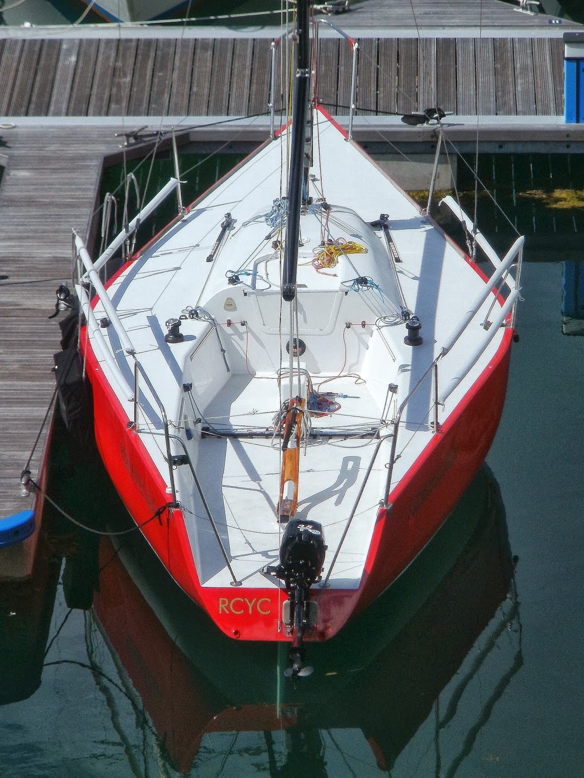 Unusual design for an extra-heavy-displacement 11ft long Atlantic Proa ...