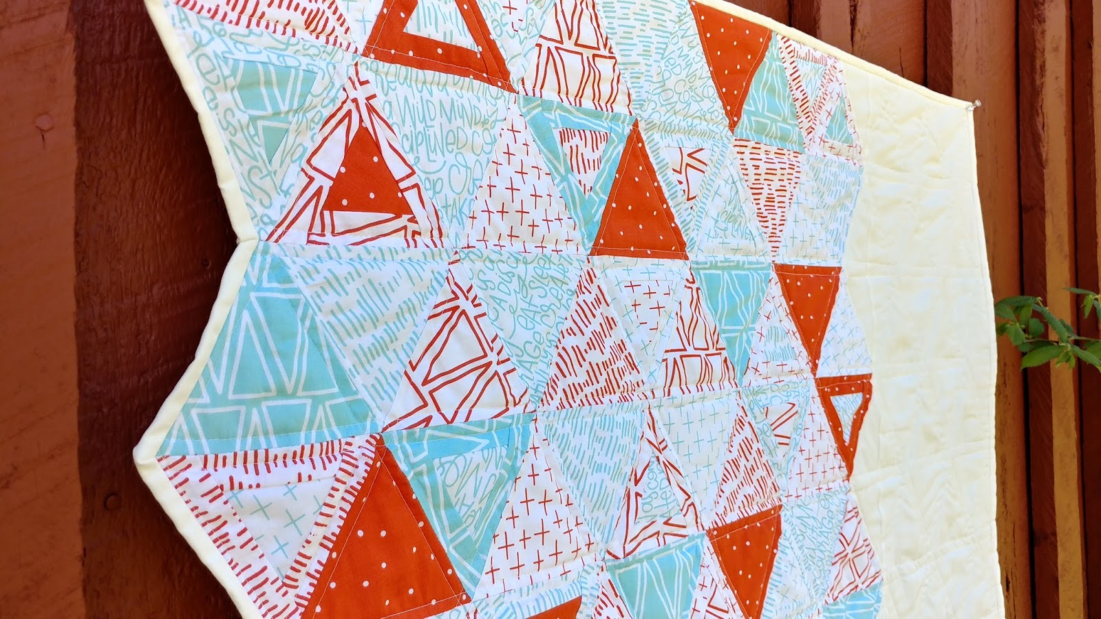 Slice of Pi Quilts: Rough Around the Edges Quilt