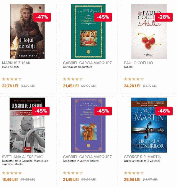 Cele mai bune 50 de carti ale ultimilor 50 de ani - reduceri de pret ...