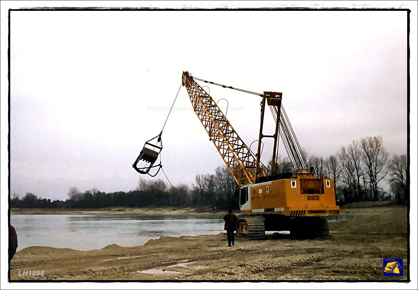 Bagger Galerie Construction Machines: Liebherr 883 Seilbagger mit ...