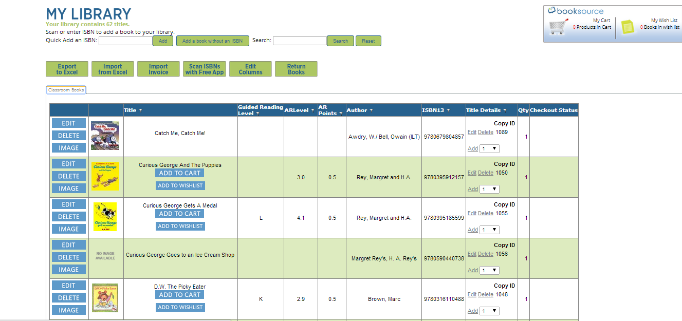 Leveling Your Classroom Library-Scan, Add, Store