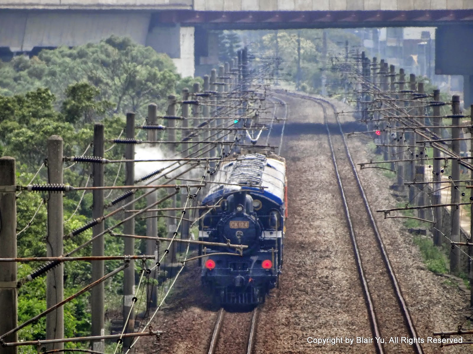 Blair's 鐵道攝影: CK124蒸汽機車 / TRA CK124 Steam Locomotive