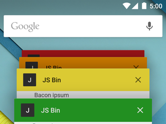 How to change the color of header bar and address bar in newest Android