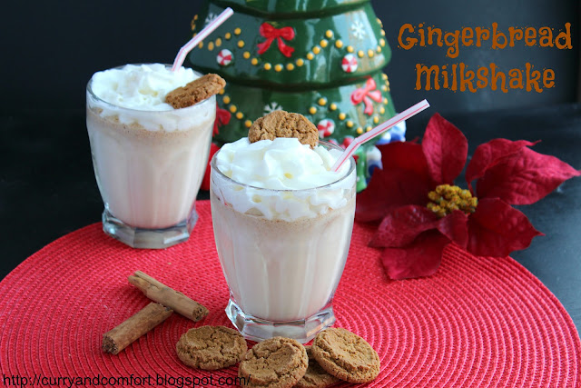 Kitchen Simmer: Gingerbread Milkshake
