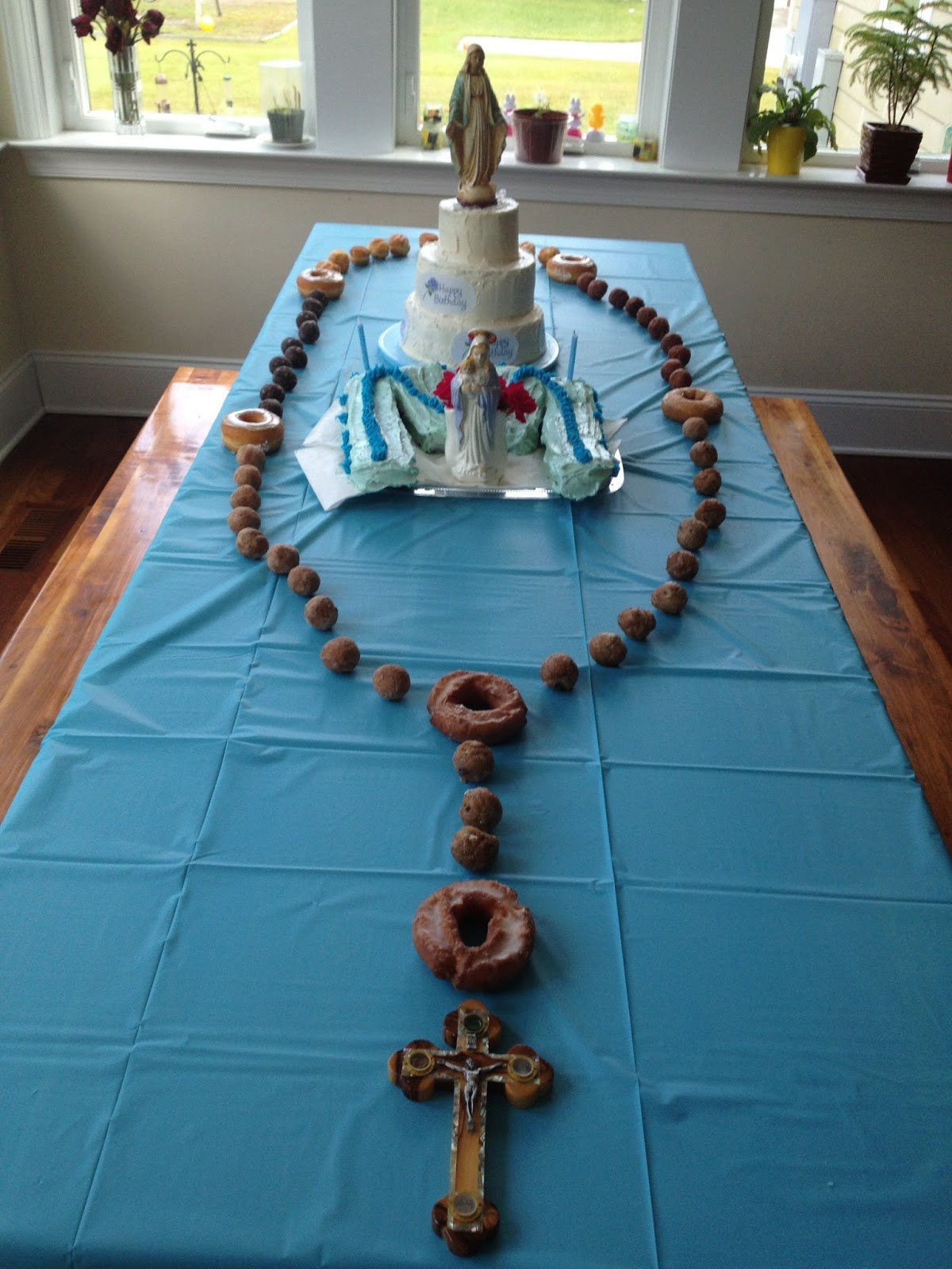 A Slice of Smith Life: Happy Birthday to Our Blessed Mother: Edible ...