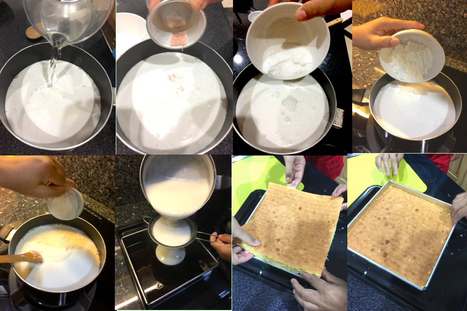 Coco's Sweet Tooth ......The Furry Bakers: 咖啡燕菜千层糕 Coffee Agar Agar ...