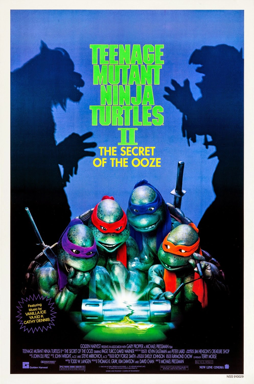 Movie Review: "Teenage Mutant Ninja Turtles II: The Secret of the Ooze ...