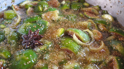 Confiture de figues vertes