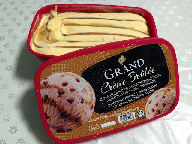 King’s Grand Crème Brûlée Ice Cream & King's Grand Green Tea Ice Cream ...