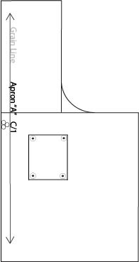 Mamita's Next Thing: Drafting a Simple Pattern for an Apron