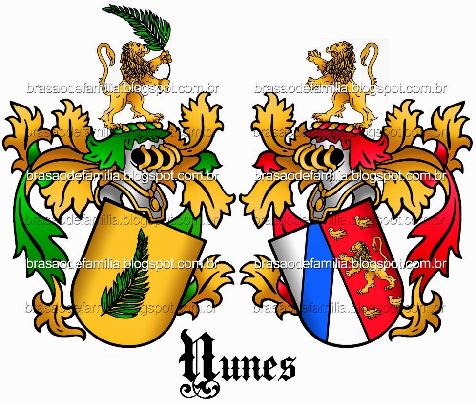 Brasões: Brasão da Família Nunes