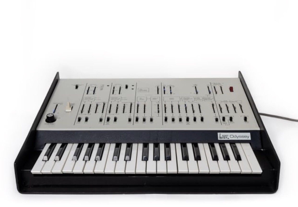 MATRIXSYNTH: Vintage White Arp Odyssey Modified MKI 2800 Synthesizer w ...