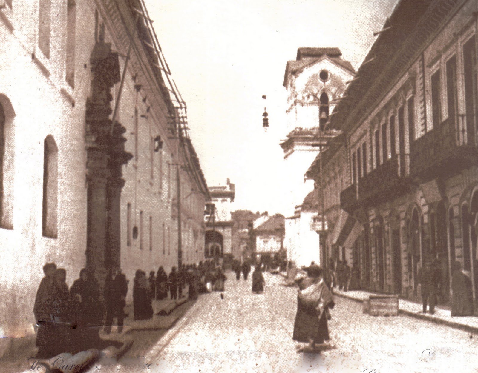FOTOS QUITO ANTIGUO: CALLE GARCIA MORENO