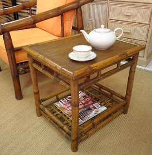 Contoh gambar meja dari bambu sederhana | Isi Rumahku