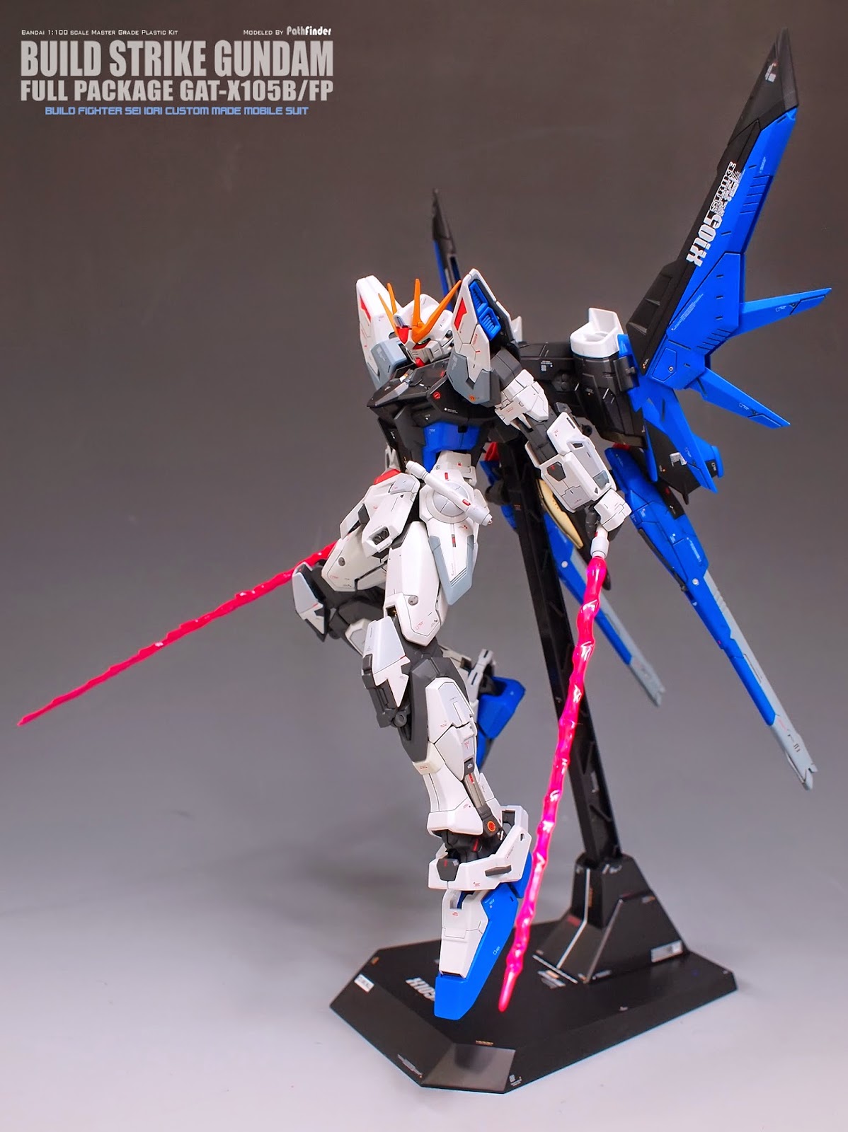 Custom Build: MG 1/100 Build Strike Gundam Full Package