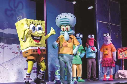 NickALive!: SpongeBob SquarePants to Celebrate Eid at Mall of Qatar