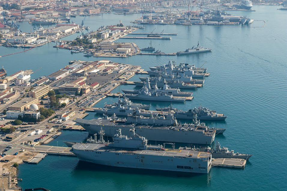 SNAFU!: That's alot of firepower sitting in port getting ready for ...