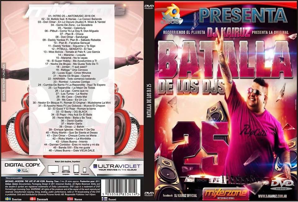 BATALLA DE LOS DJ'S 25 - DJ KAIRUZ - DVD Completo