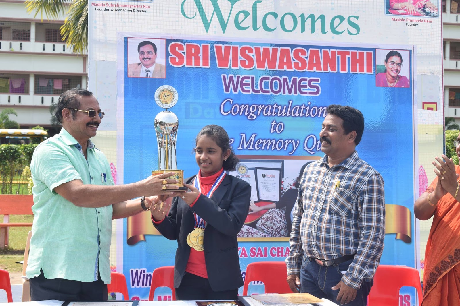 Memory Queen Nitya Sai Charishma