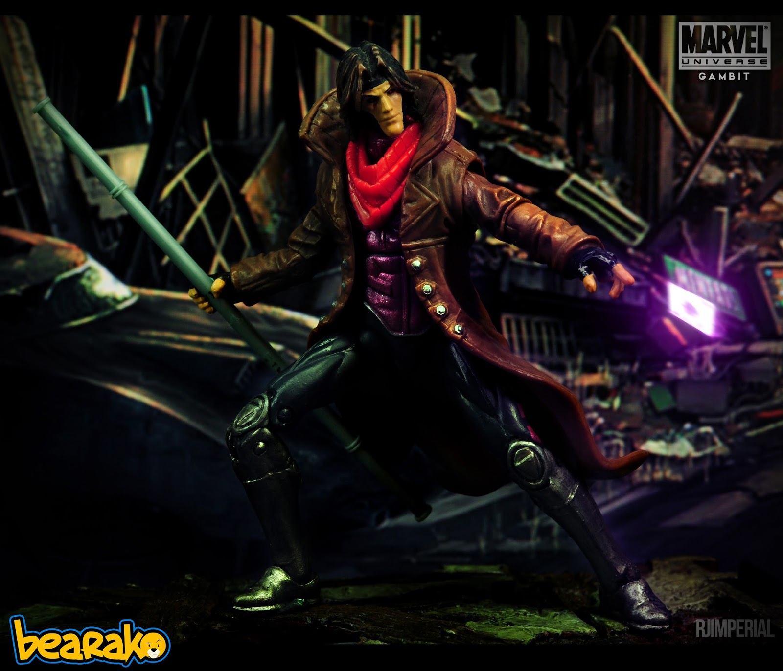 Bearako's Corner: TOY CUSTOM: Gambit (fix)