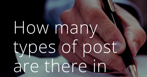How many types of post are there in SSC_CGL? - Acadgyan