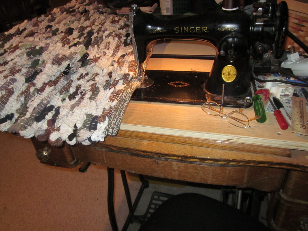 What A View!!! : The Birth of a Birch Tree Rug