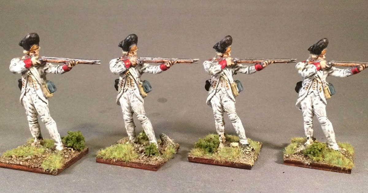 Bob's Miniature Wargaming Blog: 54mm AWI French Grenadiers
