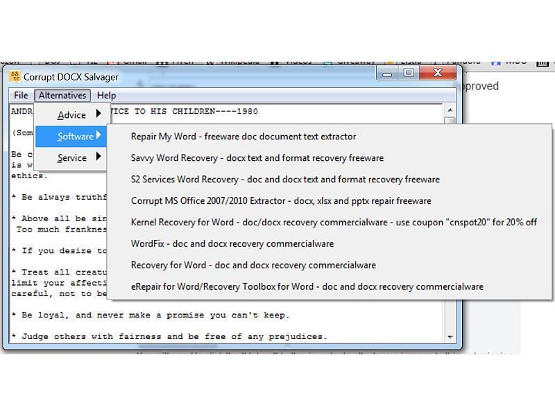 Free Format Recovery Softwares - quisayh