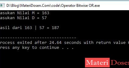 cendana: 6 Macam Operator Bitwise C++, dan Contoh Program