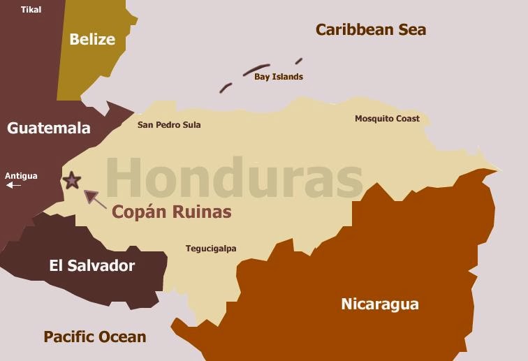 Honduras: La Maravillosa ciudad de Copán, Ruinas.