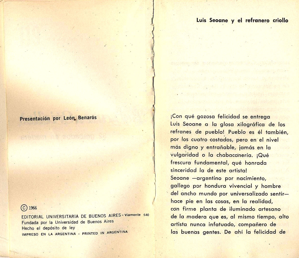 Un.Rincón.de.Sombra: Luis Seoane. 32 Refranes Criollos. Primera Parte