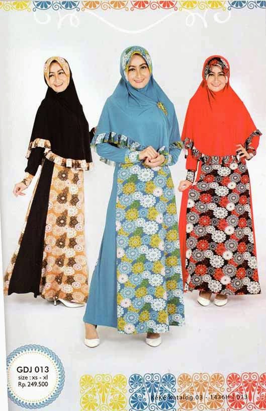 gdj 013 Gamis wanita - Toko Busana Muslim | Keke Collection