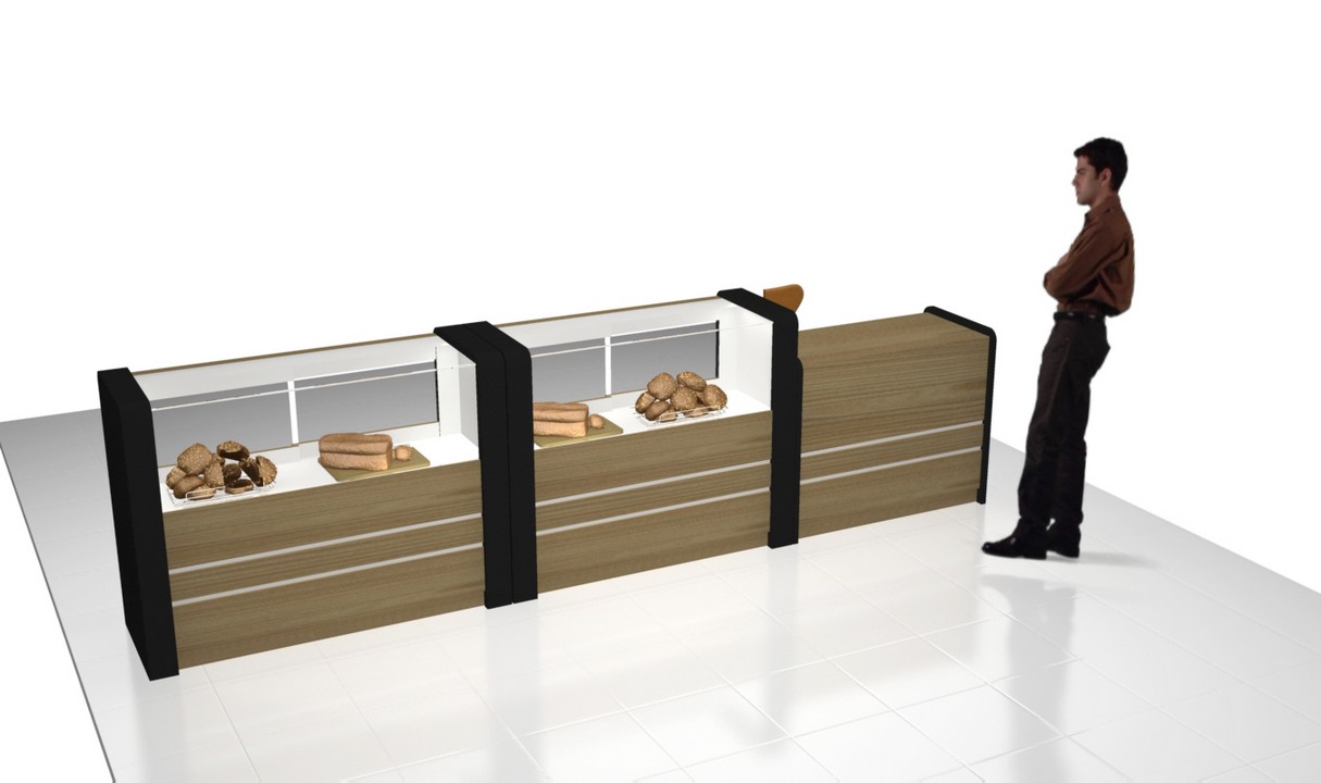 Etalase Display Toko Roti Sekaligus Penghangat – Furniture Semarang ...