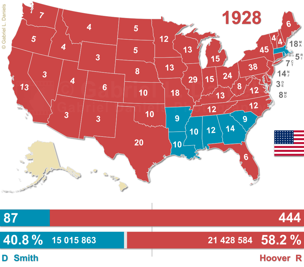 Gabriel Daniels Photography: Vectoring: US presidential election maps